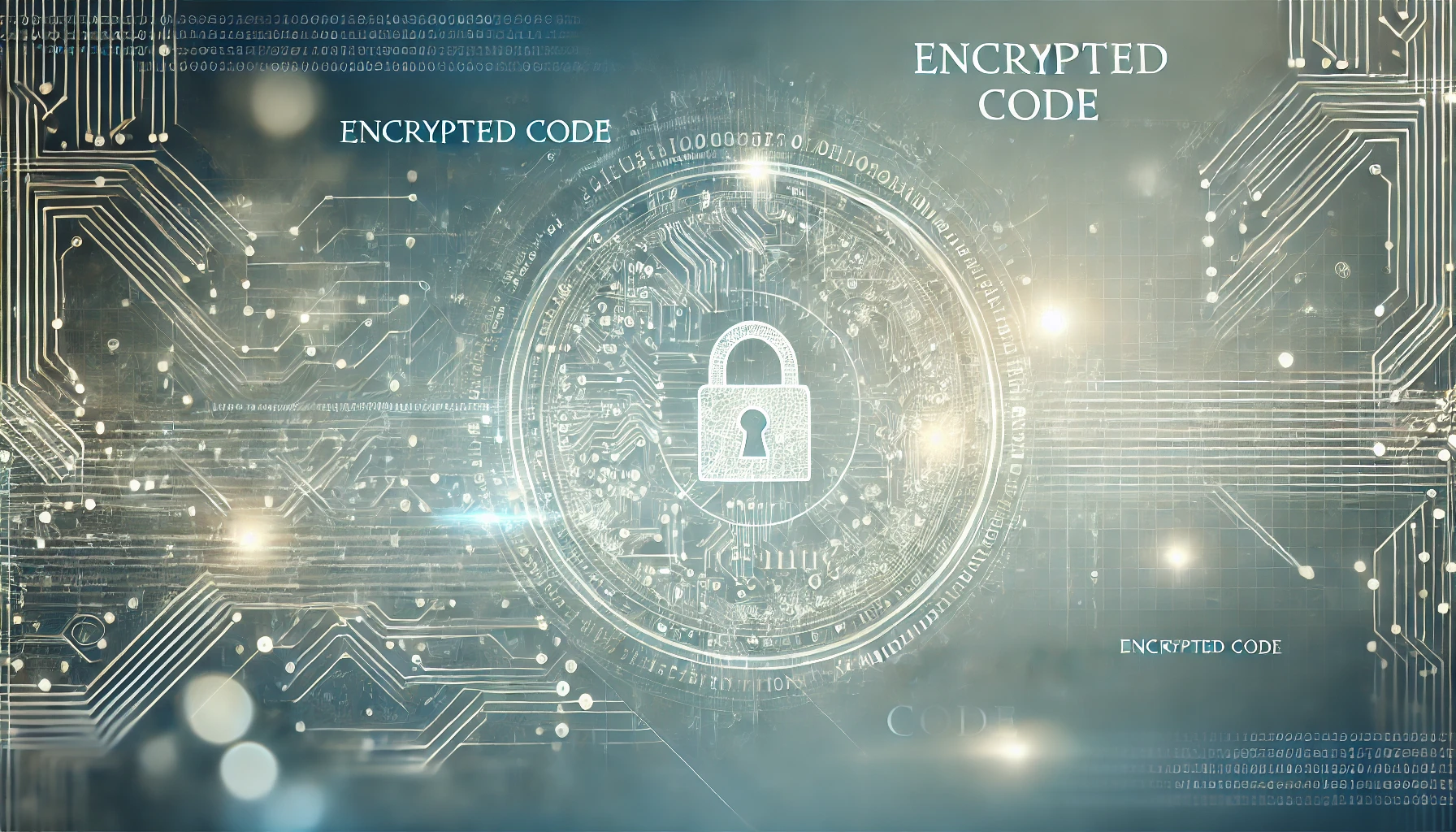 الكود المشفر